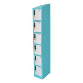 6 Door Locker with Digital Locks 1800H x 300W x 450D (mm)
