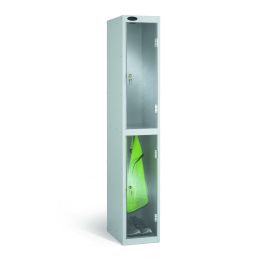 2 Door Probe Clear Door Anti Theft Locker