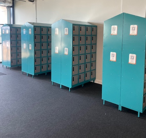 Squid Game Experience London Smart Lockers | CS Storage