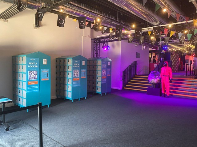 Squid Game Experience London Smart Lockers | CS Storage